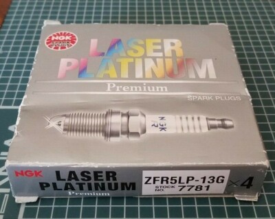 4 NGK Laser Platinum Plug Spark Plugs 7781 ZFR5LP-13G Chrysler Dodge 3. ...