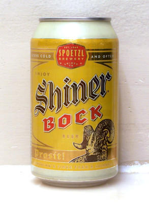 SHINER BOCK BO beer can | eBay