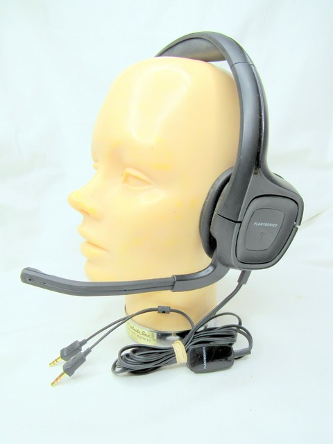 Plantronics Audio 355 A355 Headset Headphones F9 Headphone Microphone ...