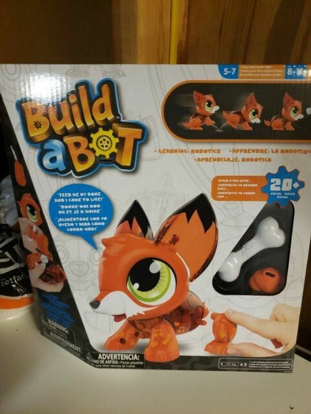 Build-a-bot Fox Robotics 002 Set Learning Robot Ages3 for sale online ...