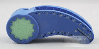 1PC Plastic Endo Measuring Twin Block Endo Files Reamer Measure Tools ...