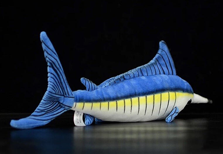Marlin Tuna Fish 15 Inch Stuffed Sea Animal Plush Toys Toddler Doll ...