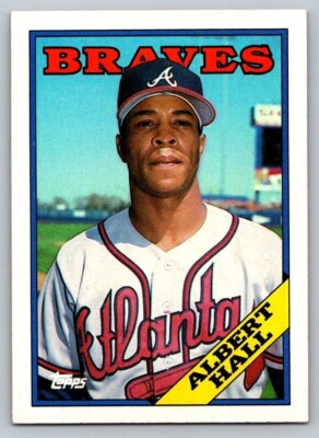 1988 Topps #213 Albert Hall - Atlanta Braves | eBay