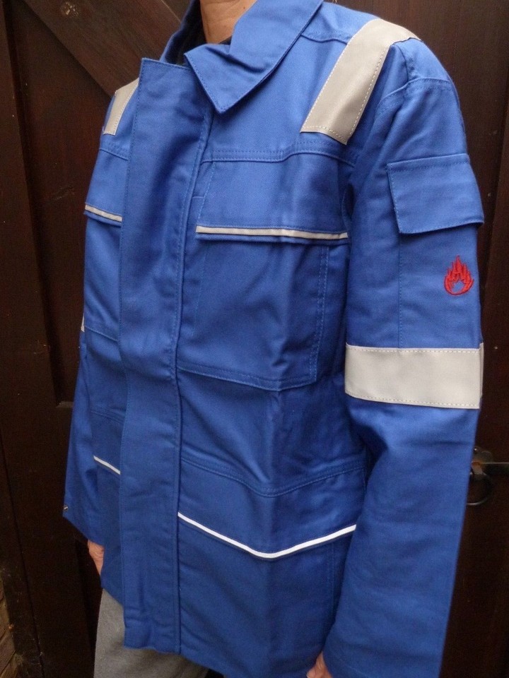 MENS TEMPEX PROFESSIONAL QUALITY FLAME FIRE RETARDANT WORK WEAR JACKET ...