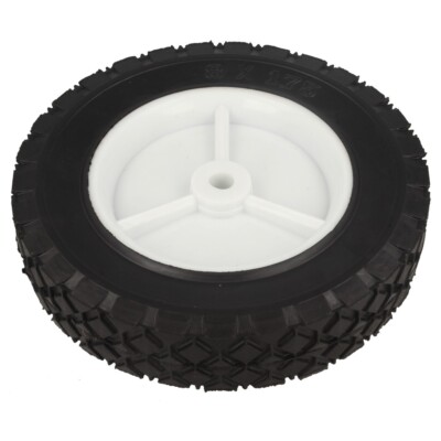 8" Plastic Wheel & Tyre Fits Many Lawnmowers | eBay UK