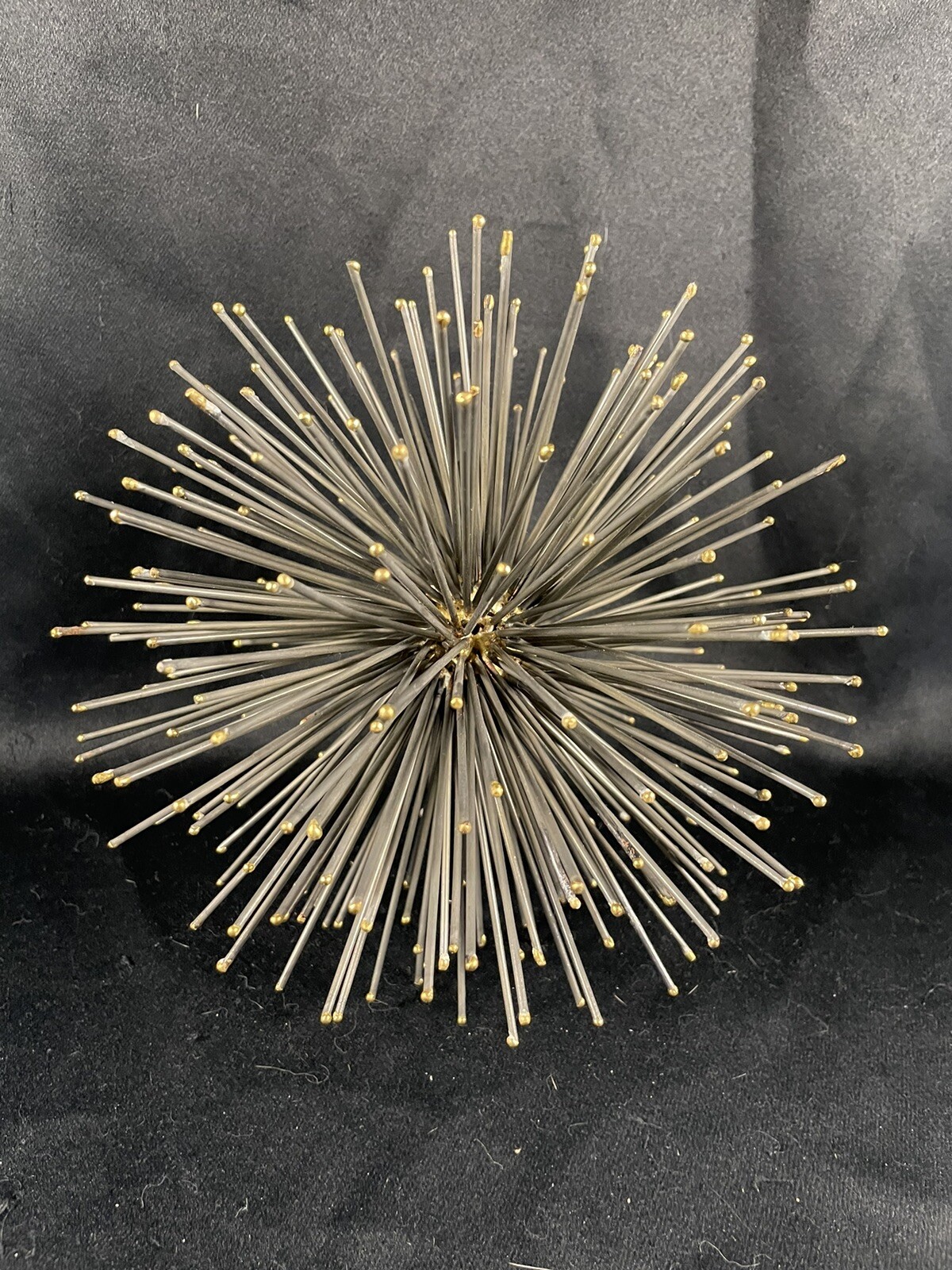 Vintage Atomic Star/Sea Urchin Welded Metal Mid Century Modern Tabletop ...