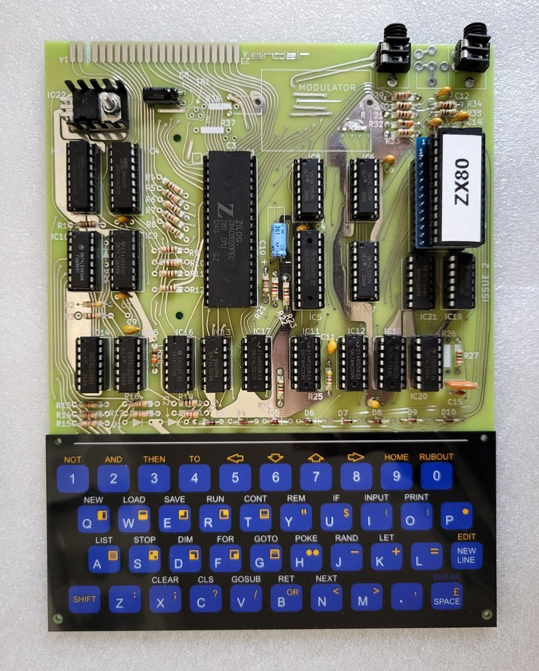 🇬🇧 Sinclair ZX80 Rev 2 Motherboard mainboard PCB | eBay UK