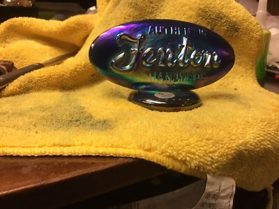 RARE 1993 Fenton Art Glass Favrene FAGCA Oval Store Display Logo Sign ...