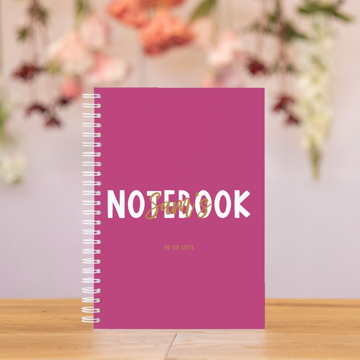 Golden Notebook Quotes Purple And Gold Metallic Watercolor Notebook