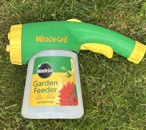 Miracle-Gro Performance Organics Garden Sprayer Fertilizer Plant Lawn ...