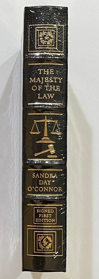 The Majesty of the Law-Sandra Day O’Connor Easton Press Signed 1st Ed ...