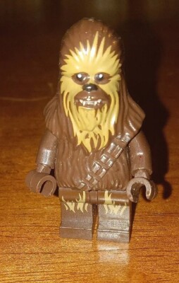 Star Wars Chewbacca Minifigure Wookie Kashyyyk LEGO New Version ...