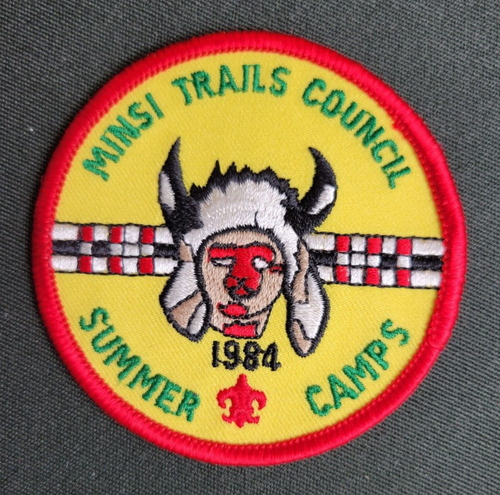 Minsi Trails Council Summer Camps 1984 Patch | eBay