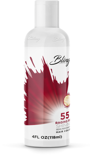 Bling Shining Colors Semi Permanent Hair Color Haarfarbe RAGING RED 55 ...