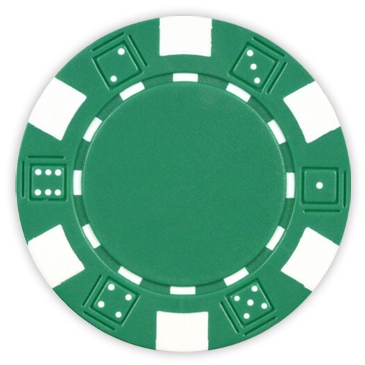 Green Poker Chips Clip Art