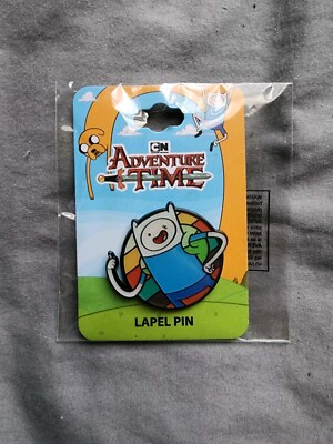 Adventure Time Finn Thumbs Up Enamel Pin BoxLunch Exclusive New On Card ...
