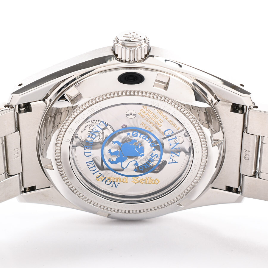 Grand Seiko Mechanical Hi-Beat 36000 Ginza Limited SBGH297 Turquoise ...