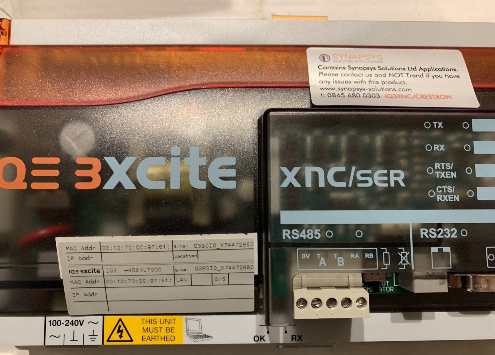 Trend IQ3 Xcite /00/ XNC/SER/100-240 - IQ3-4061u7000 Outstation | eBay UK