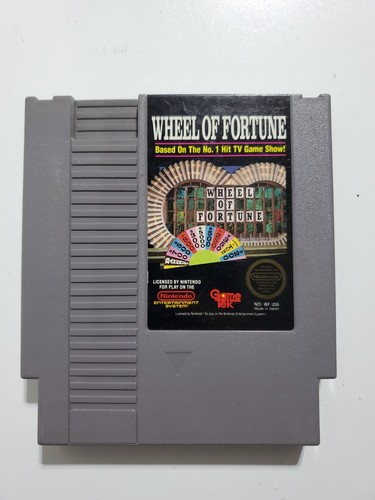Wheel of Fortune (Nintendo Entertainment System, 1988) NES Game ...