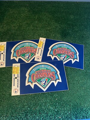 1992 Toronto Blue Jays World Series Sticker | eBay