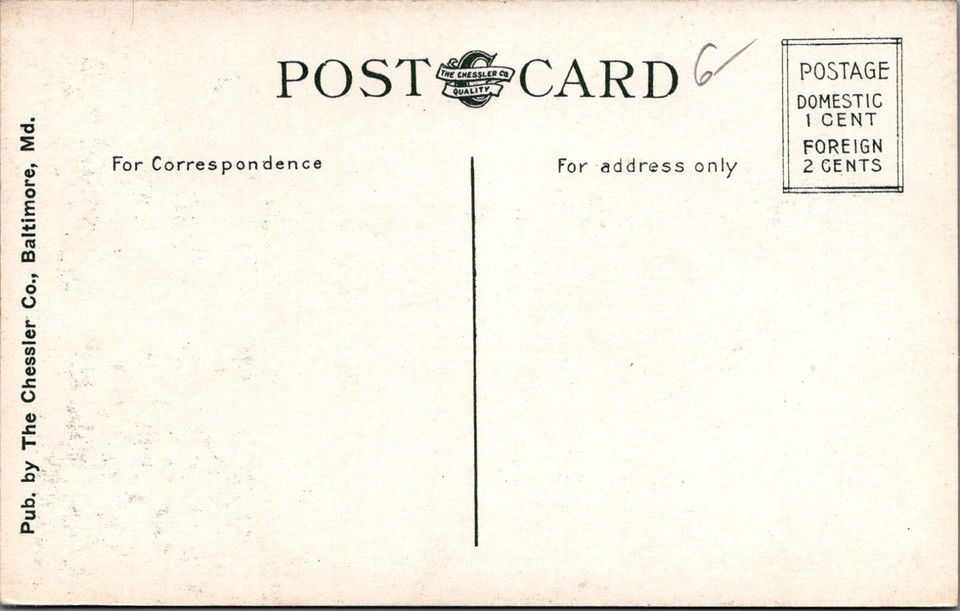 Baltimore Maryland Bromo Seltzer Night View Full Moon Auto c1910 ...