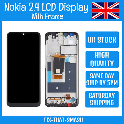 Nokia 2.4 TA-1277, TA-1275, TA-1274, TA-1270 LCD Display Screen ...