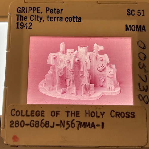 Peter Grippe “The City" Modern Sculpture 35mm Art Slide | eBay