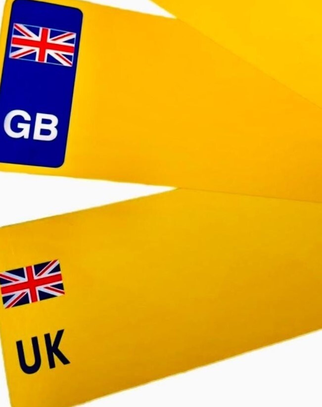 2D Number Plates – Premium Quality | UK Road Legal & 100% MOT Approved ...