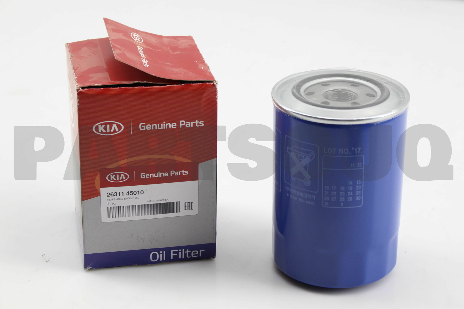 2631145010 Genuine Hyundai / KIA OIL FILTER | eBay