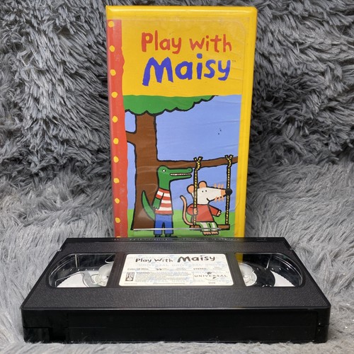 Play With Maisy VHS Tape 2000 Clamshell Universal Kids Classic Cartoon ...