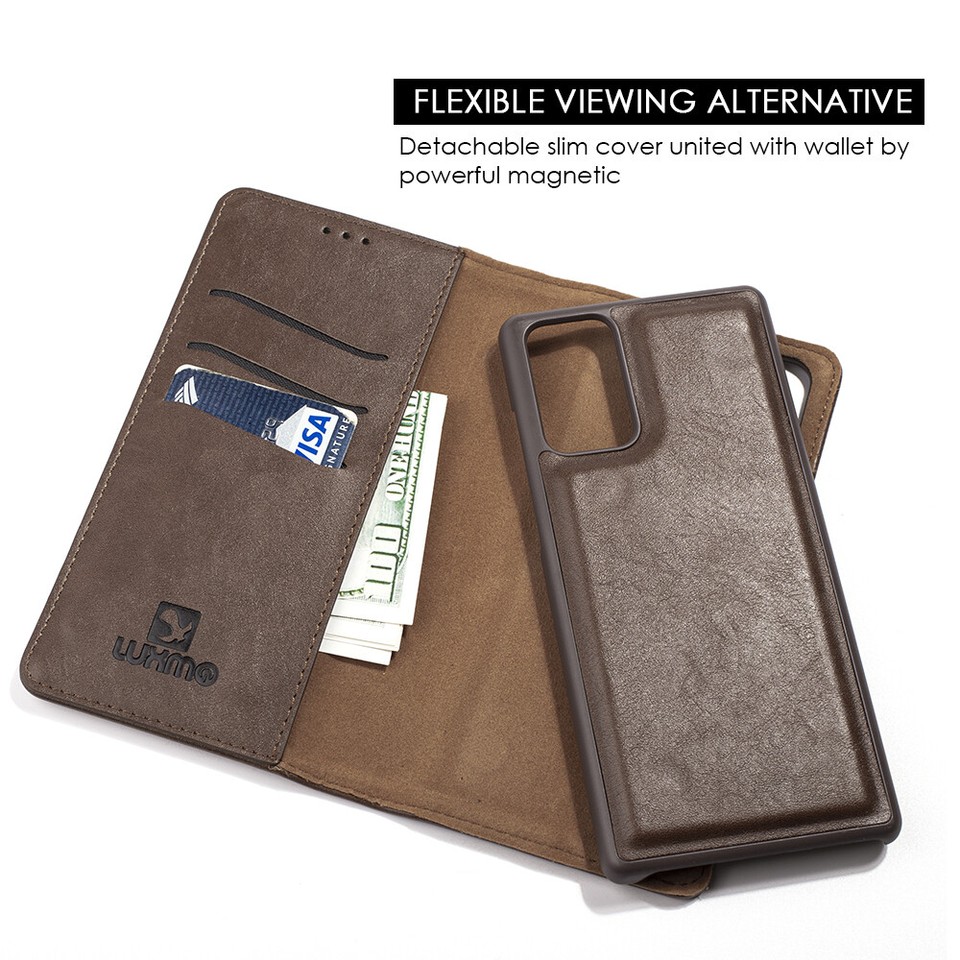 For Samsung Galaxy Note 20 /ULTRA Leather Magnet Wallet Case Cover ...