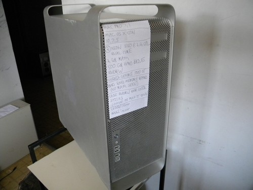 Apple A1186 Mac Pro (2X Xeon E5150 @ 2.66GHz 2C) 2GB 500GB NVIDIA ...