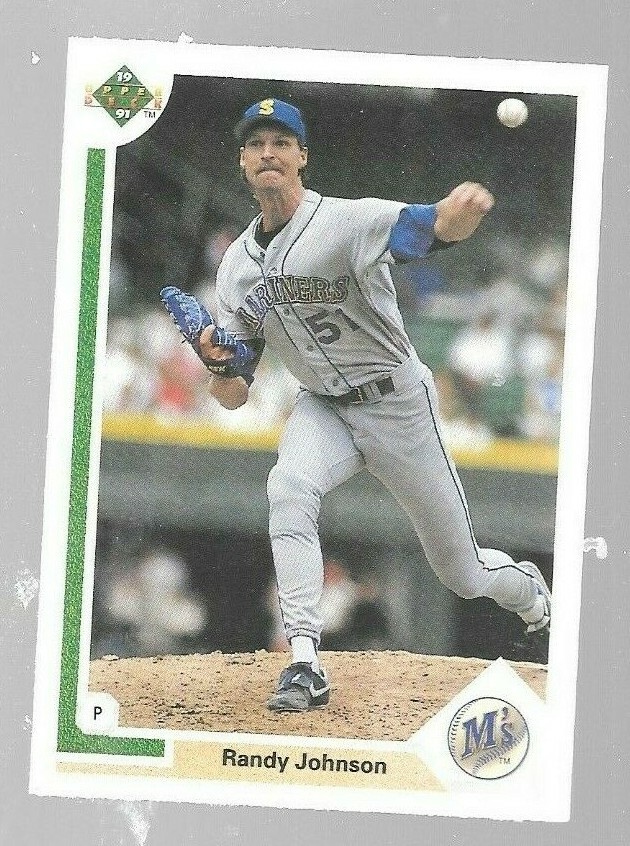 1991 Upper Deck Randy Johnson 376 Seattle Mariners Baseball Card | eBay