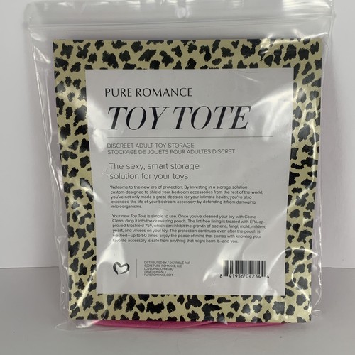 Pure Romance Toy Tote Discreet Toy Storage Bag NEW | eBay
