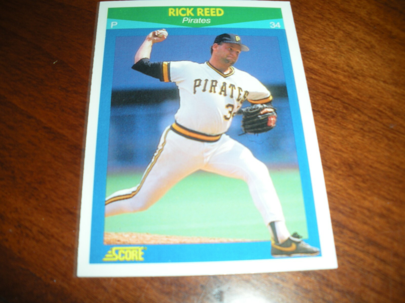 1990 Score Rising Star Baseball #8 Rick Reed Pittsburgh Pirates | eBay