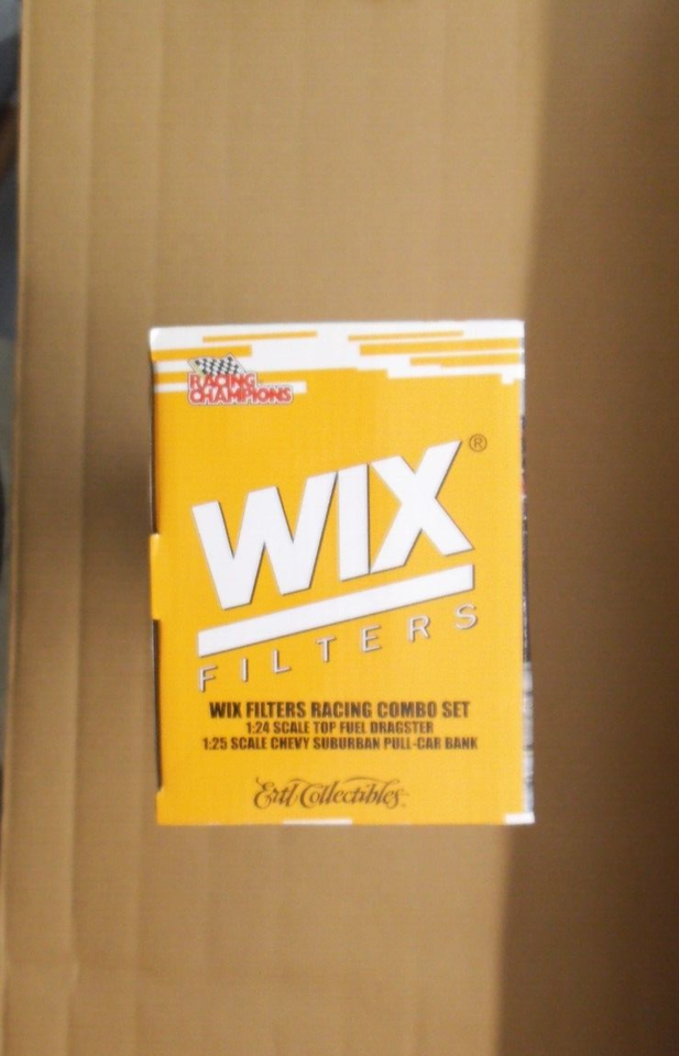 WIX FILTERS RACING BRUCE LITTON DIE CAST TOP FUEL DRAGSTER & CHEVY ...