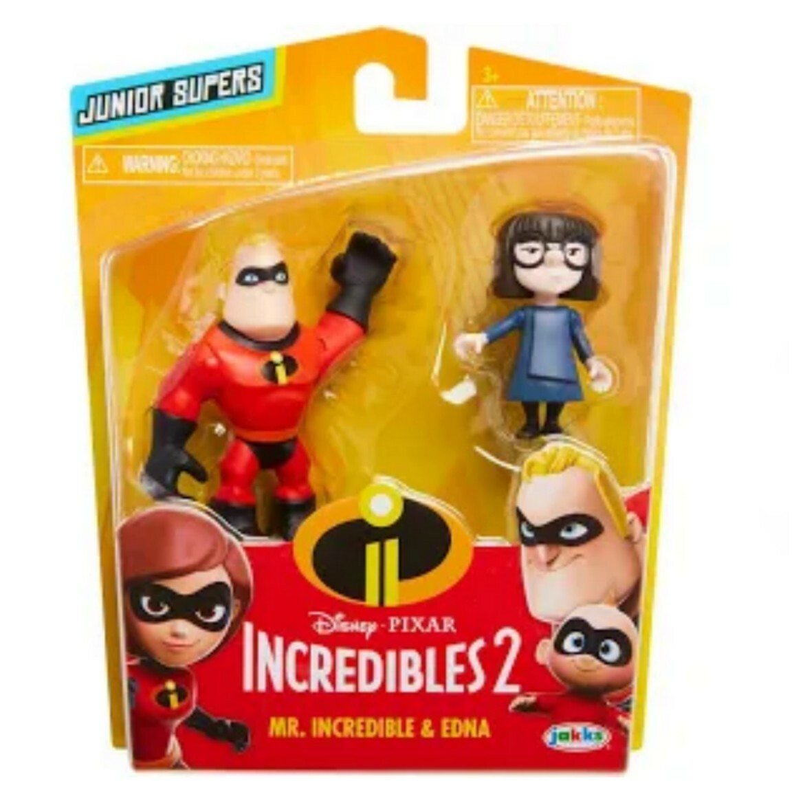Disney Pixar The Incredibles 2 Mr. Incredible & Edna Junior Supers ...