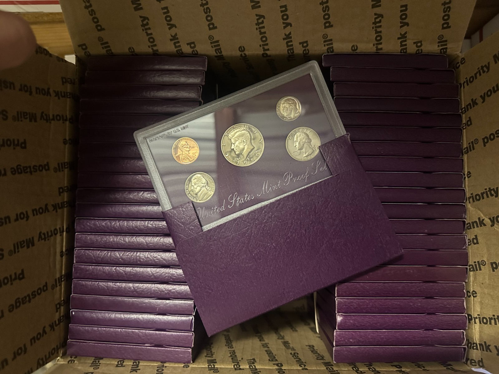 HUGE 50 Set LOT of 1989-S U.S. Proof Sets ORIGINAL | eBay