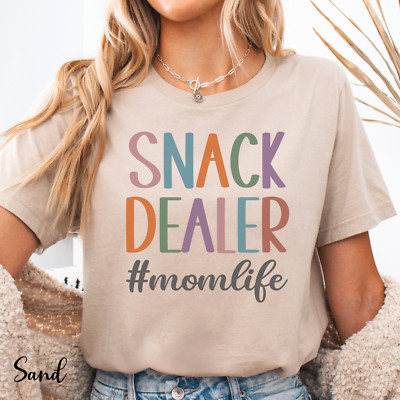 Snack Dealer Mom Life T Shirt Funny Mom Shirt Gift for Mom Novelty T ...