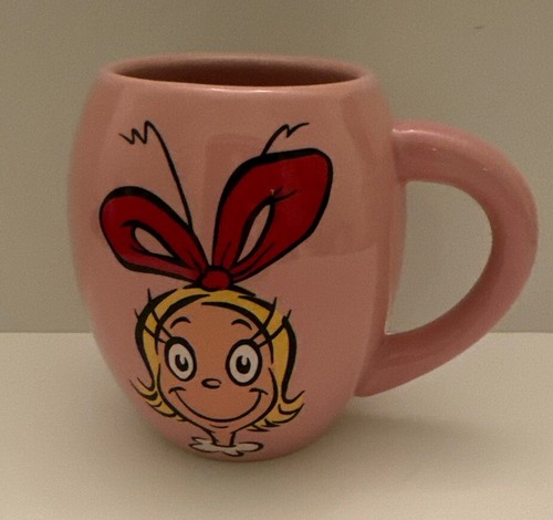 Dr. Seuss Cindy Lou & Whoville Family Christmas 18oz Pink Barrel Coffee ...