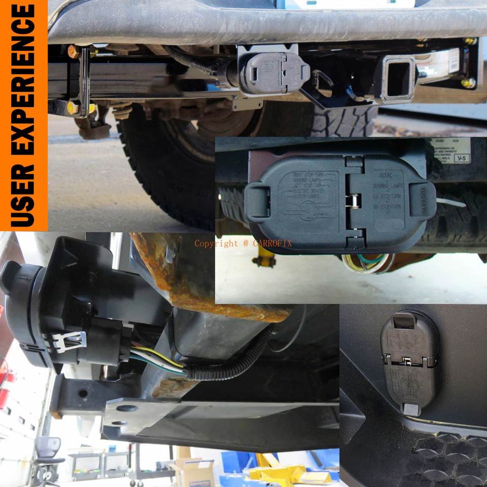 For 2009-2014 Ford F-150 Multi-tow 7:4 Trailer Hitch Wiring Harness ...