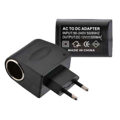 Stecker Auto Adapter AC auf DC Steckdose Zigarettenanzünder 220V-12V ...