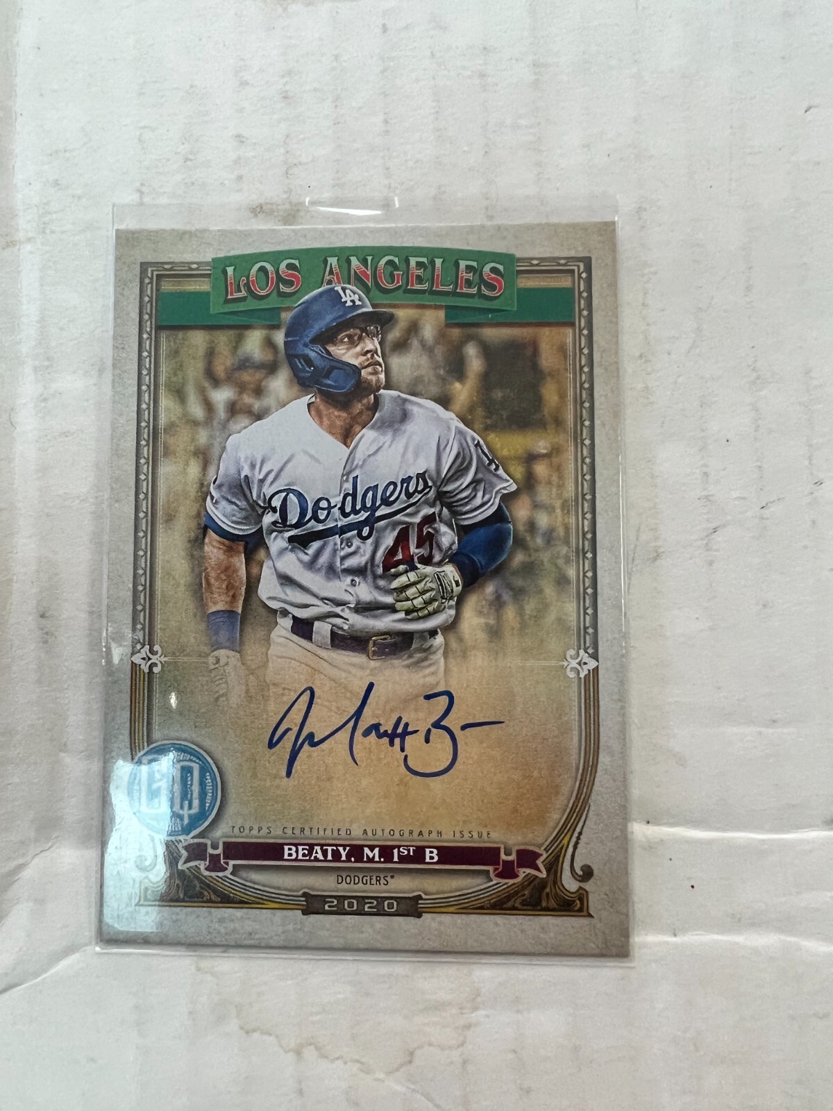 Matt Beaty 2020 Topps Gypsy Queen Auto #GQA-MBE NrMt | eBay