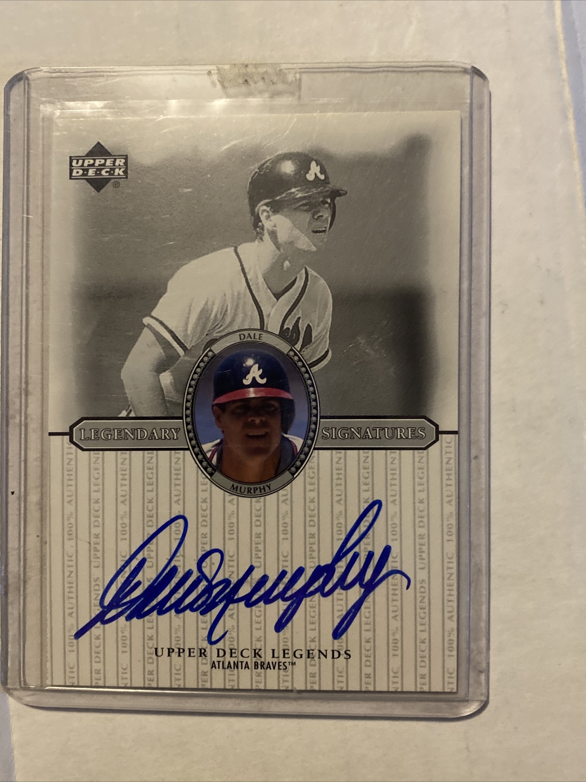 2000 Upper Deck Legends Legendary Signatures Dale Murphy | eBay