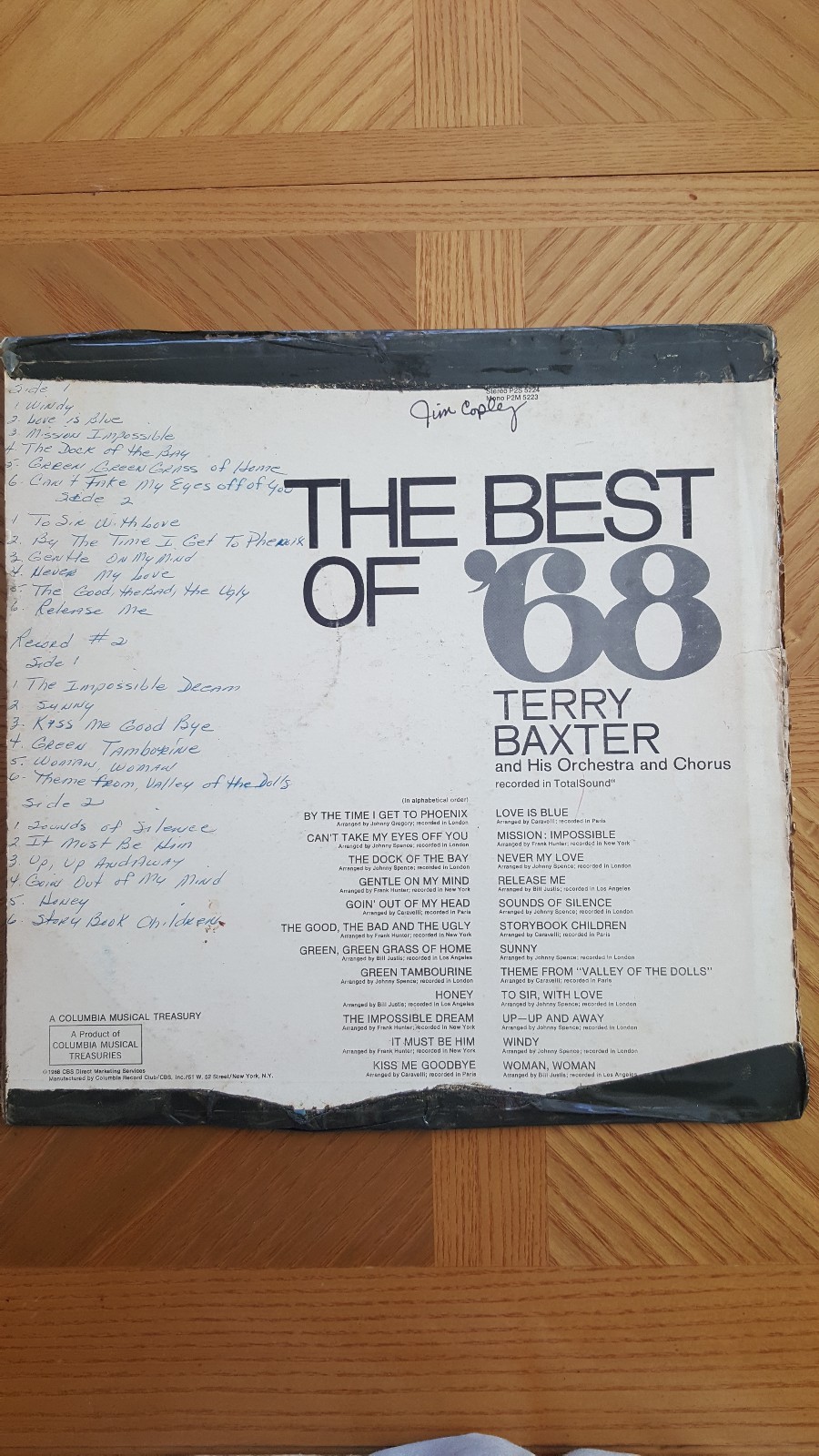 The Best Of 68 Terry Baxter And His Orchestra LP Vinyl 2 Record 2 | eBay