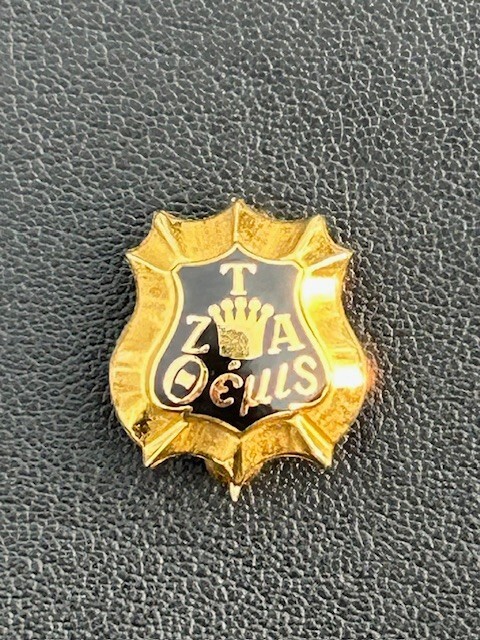 Vtg Zeta Tau Alpha ZTA New Member Sorority Fraternity Badge Pin ...