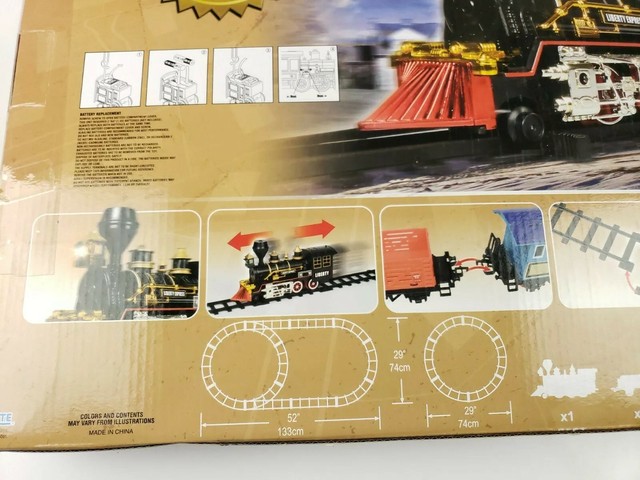 Liberty Express 7 Car Locomotive Electronic Train Set Kids Stuff Excite ...