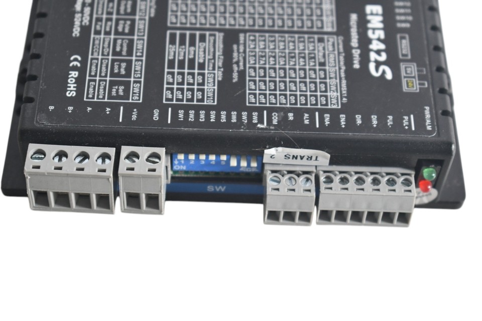 Leadshine EM542S DC microstepping stepper drive, 4.2A per phase, 2-phase output, | eBay