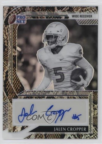 2022 Leaf Pro Set Metal Black & White Snakeskin Prismatic /5 Jalen ...