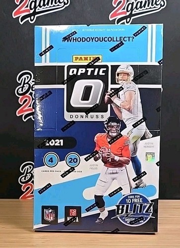 2021 Panini Donruss Optic NFL Football Hobby Box Factory Sealed | eBay
